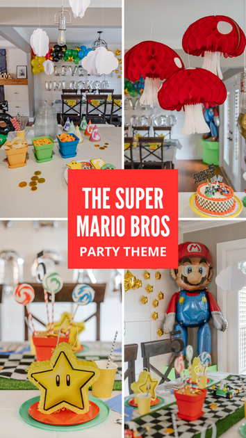 Super Mario Bro's Birthday Party Ideas | Pretty Day