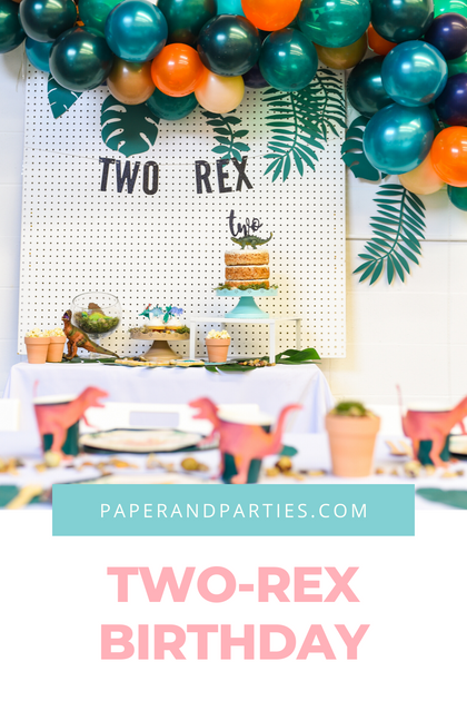 Austin's Two-Rex Birthday Party! | Pretty Day