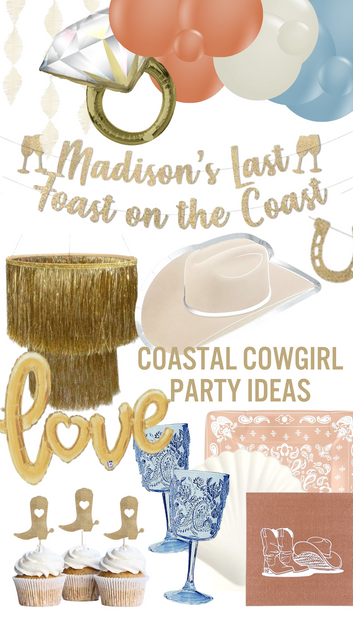 Coastal Cowgirl Party Theme! | Pretty Day