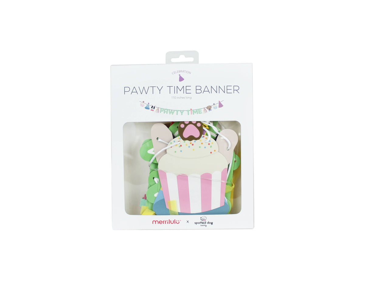 Dog Pawty Time Banner | Pretty Day