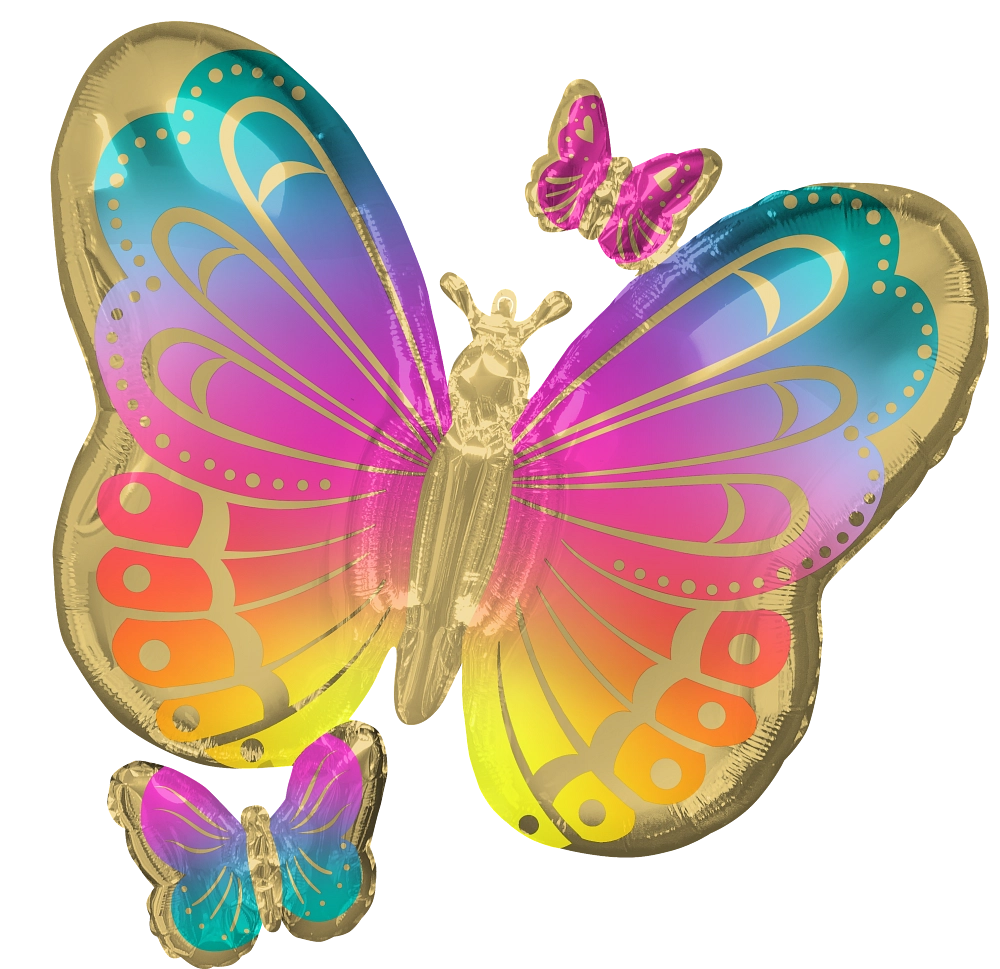 Jumbo Butterfly Balloon S0077 | Pretty Day