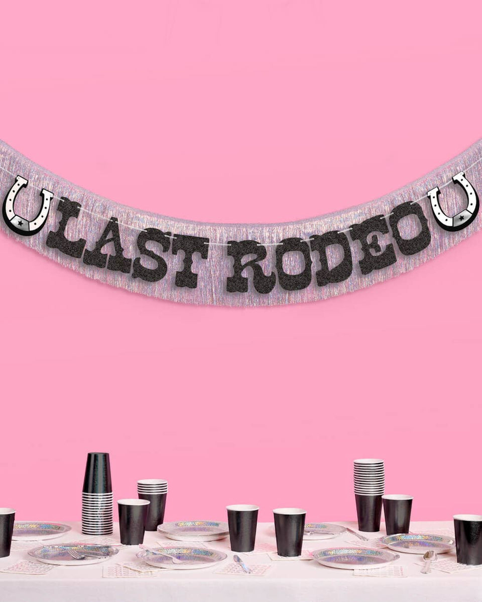 Last Rodeo Banner | Pretty Day