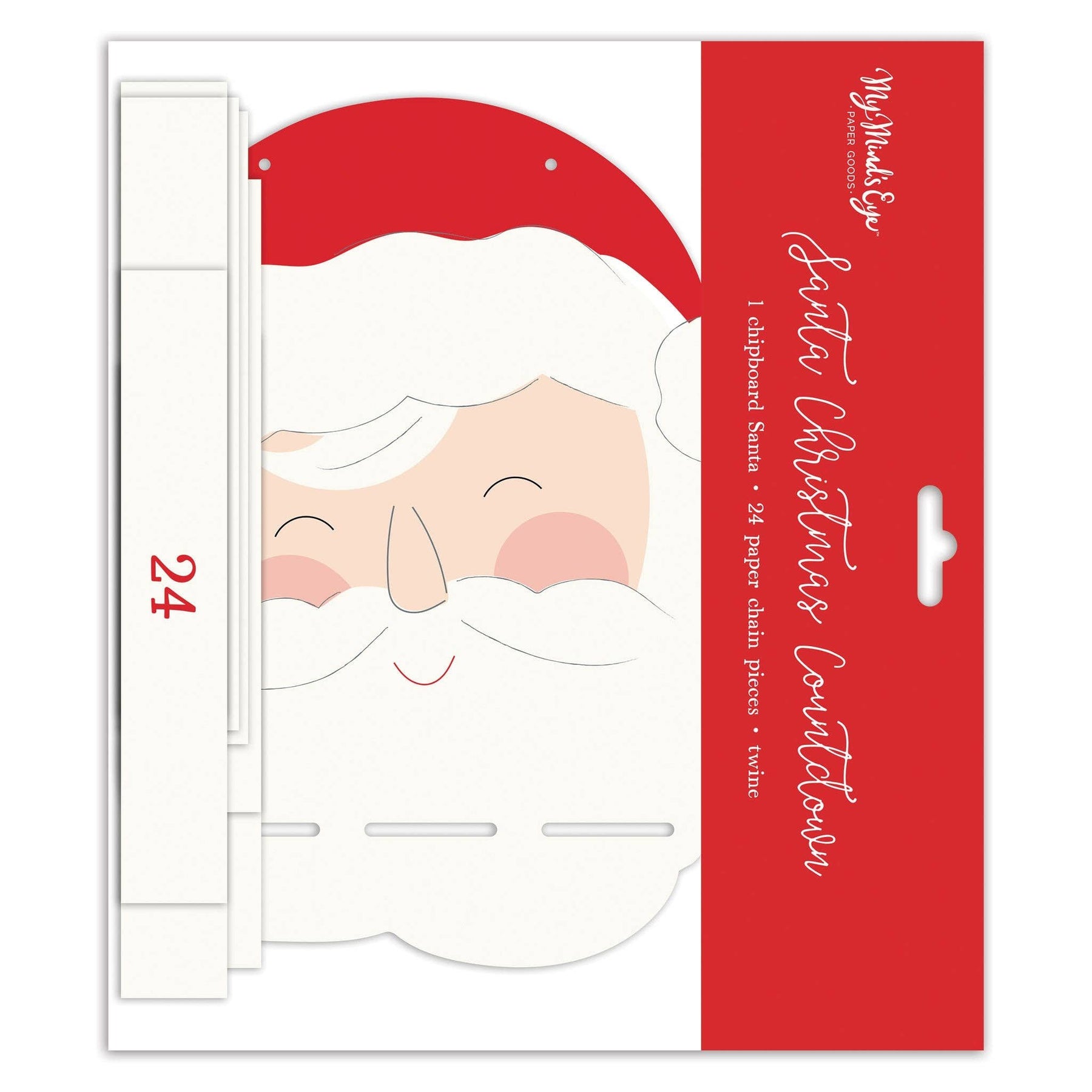 Santa's Beard Advent DIY Christmas Activity | Pretty Day