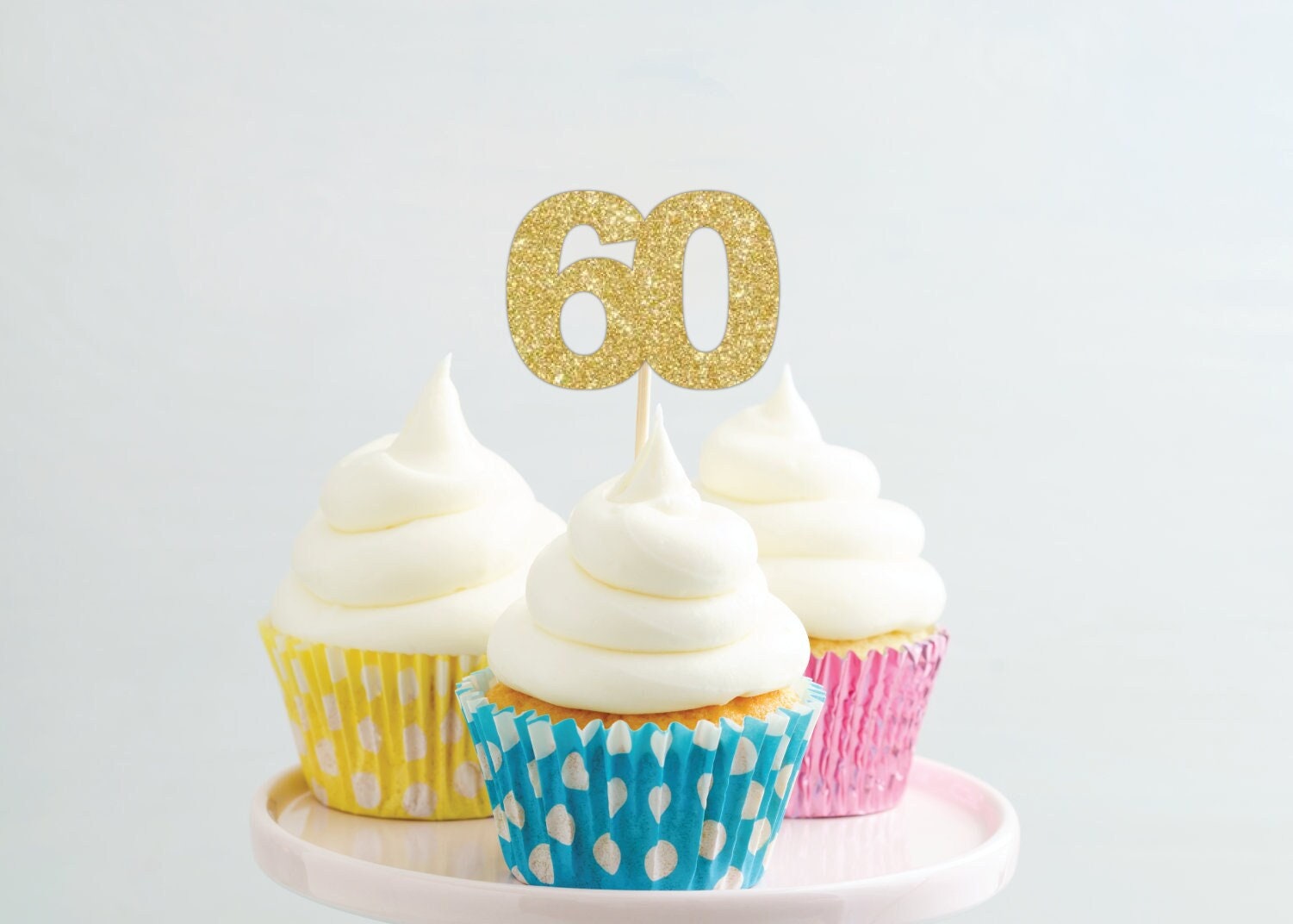 60th Birthday Decorations, Glitter Paper 60 Confetti, 60 & Sensational ...