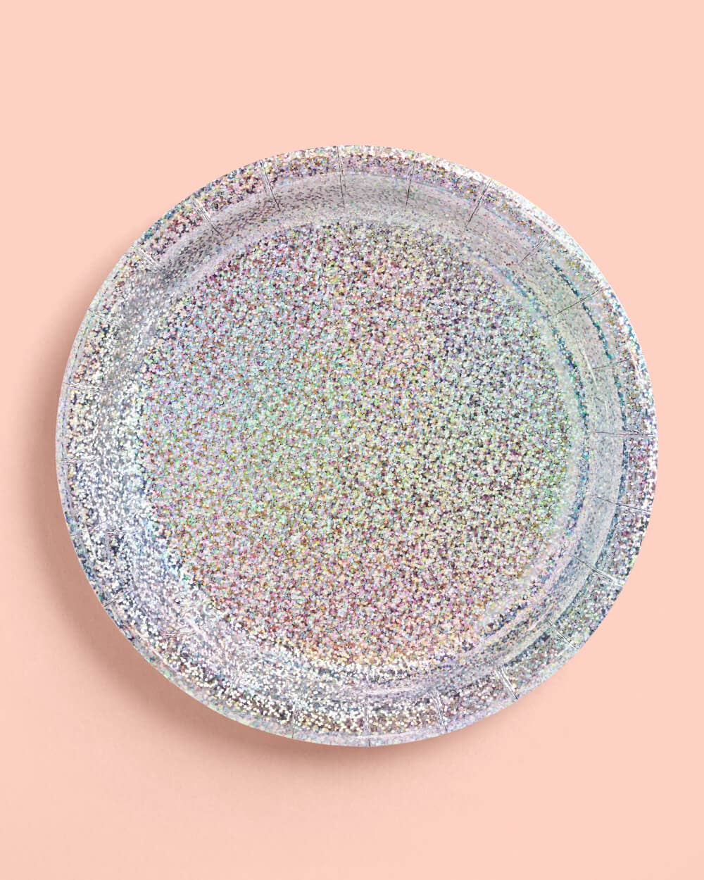 Shimmer Holographic Paper Plates -25pk S9078 | Pretty Day