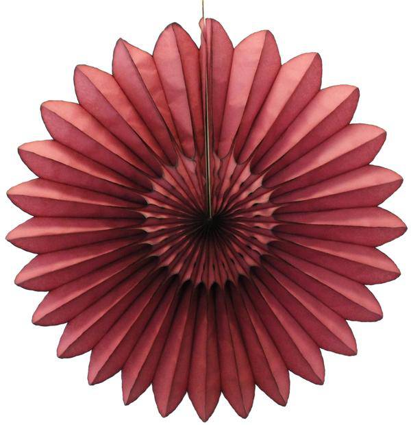 18" Tissue Paper Fans - Choose Your Color | Pretty Day