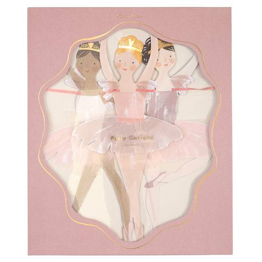 Meri Meri Ballerina Dancer Paper Party Banner | Pretty Day