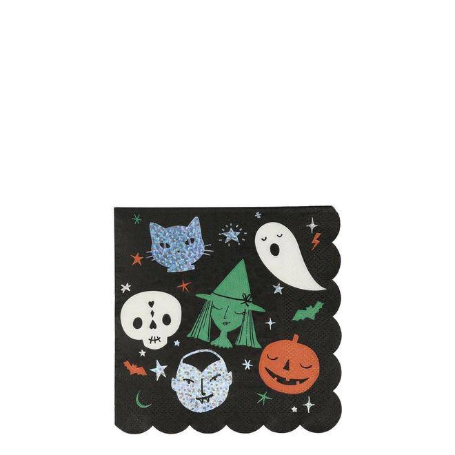 Meri Meri Halloween Character Napkins- Small S2059 | Pretty Day