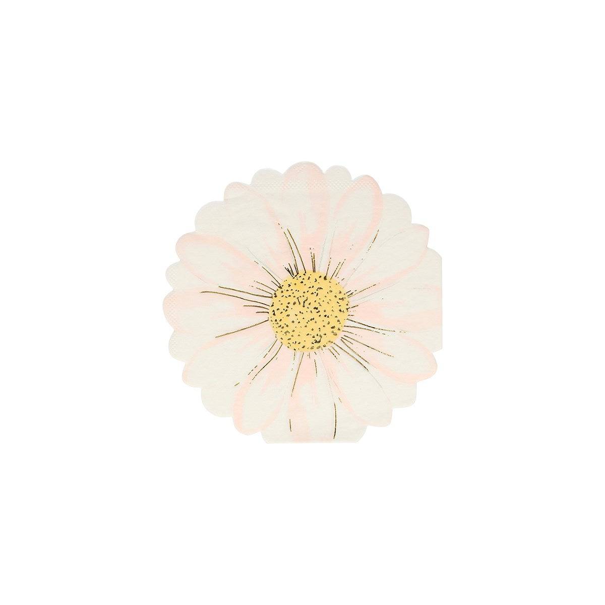 Meri Meri Wild Daisy Flower Paper Party Napkins | Pretty Day