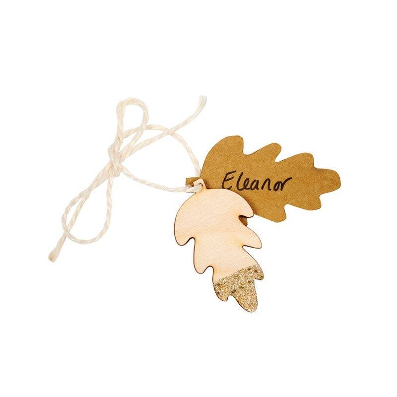 Meri Meri Thanksgiving Leaf Napkin Place Holders M1038 | Pretty Day
