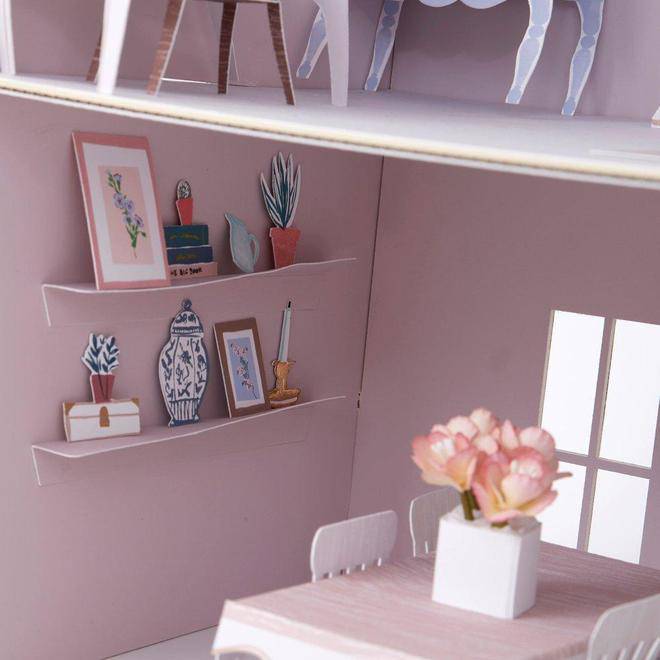 Meri Meri Mini Paper Dolls House S6029 | Pretty Day