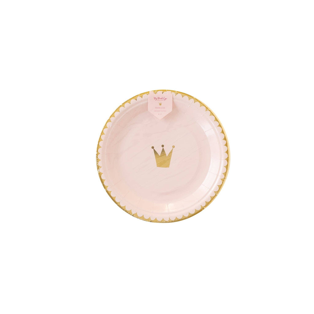 Princess Crown Plate- 8 pk | Pretty Day