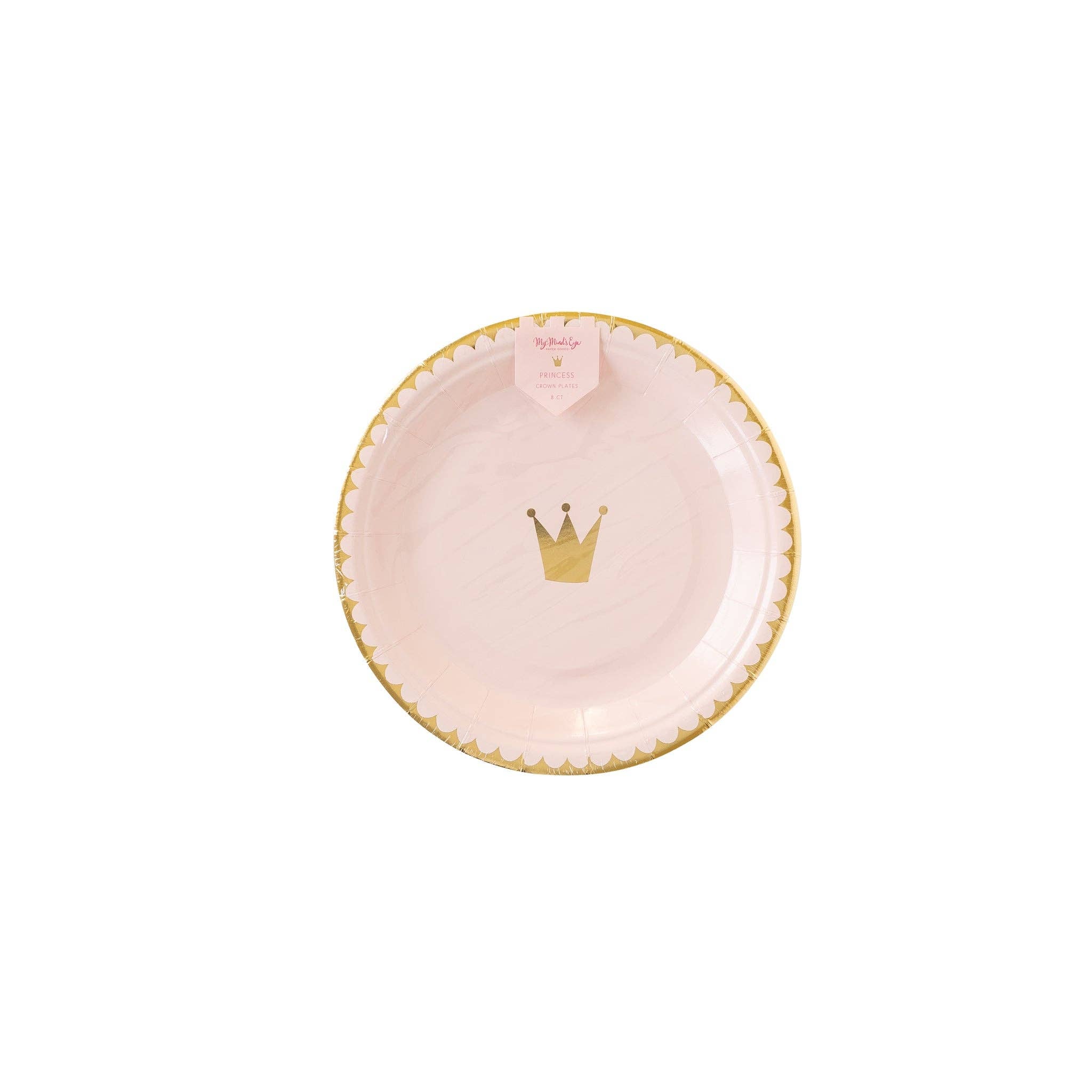 Princess Crown Plate- 8 pk | Pretty Day